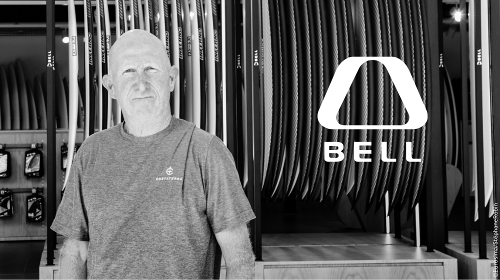 Stephen BELL, Fondateur de Euroglass-BELL Surfing | Insideurosima